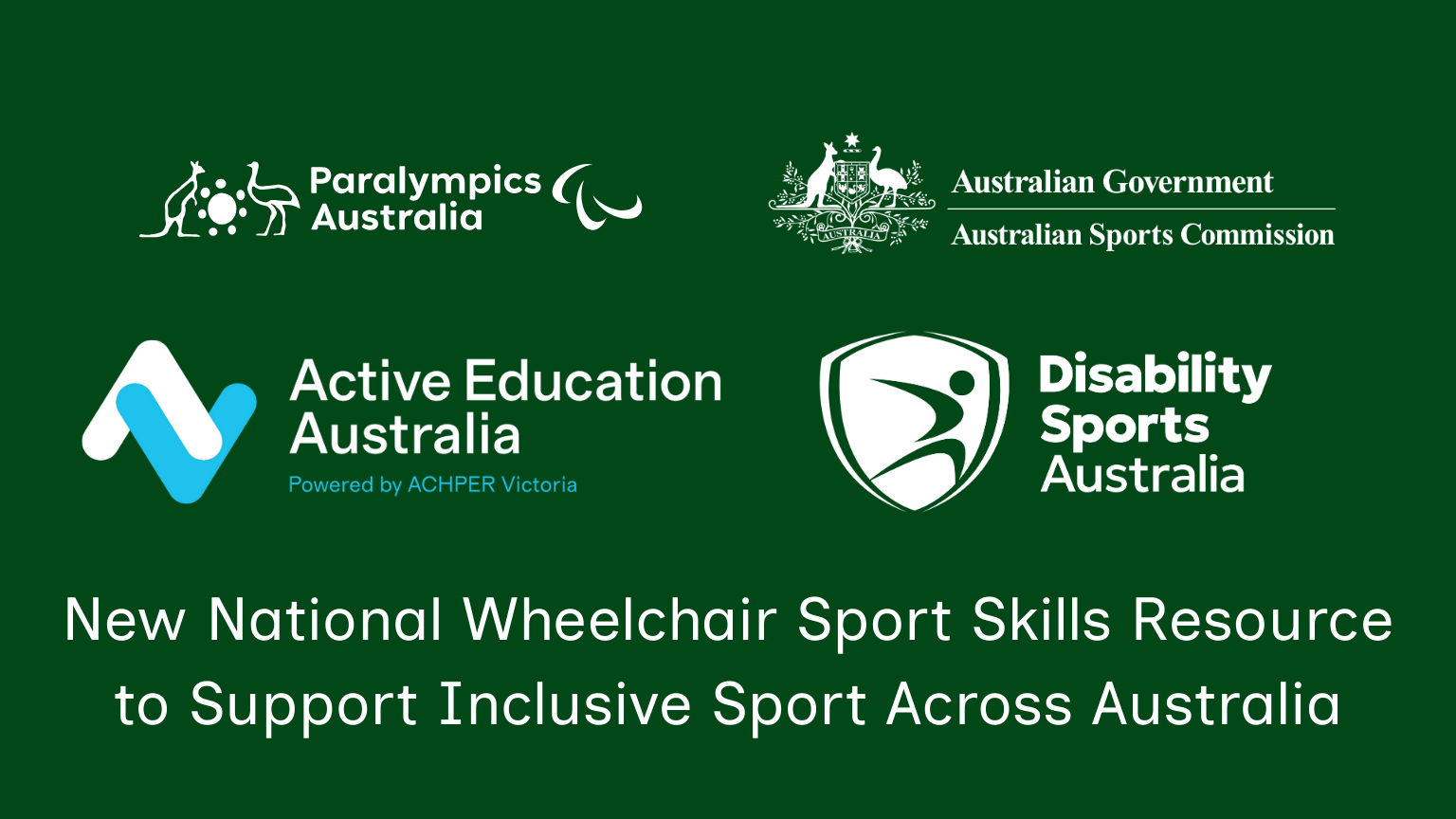 New Wheelchair Sport Skills Resource Supports Inclusive Sport in Australia
